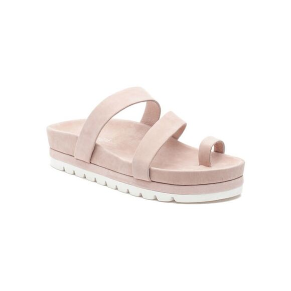 J Slides | Shoes | J Slides Womens Pink Roper Round Toe Wedge Slip On ...